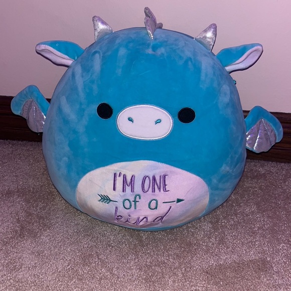 Squishmallows | Other | Blue Dragon Squishmallow | Poshmark